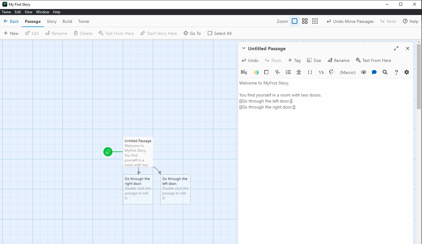 Create Your First Story | A Beginner's Guide to Twine